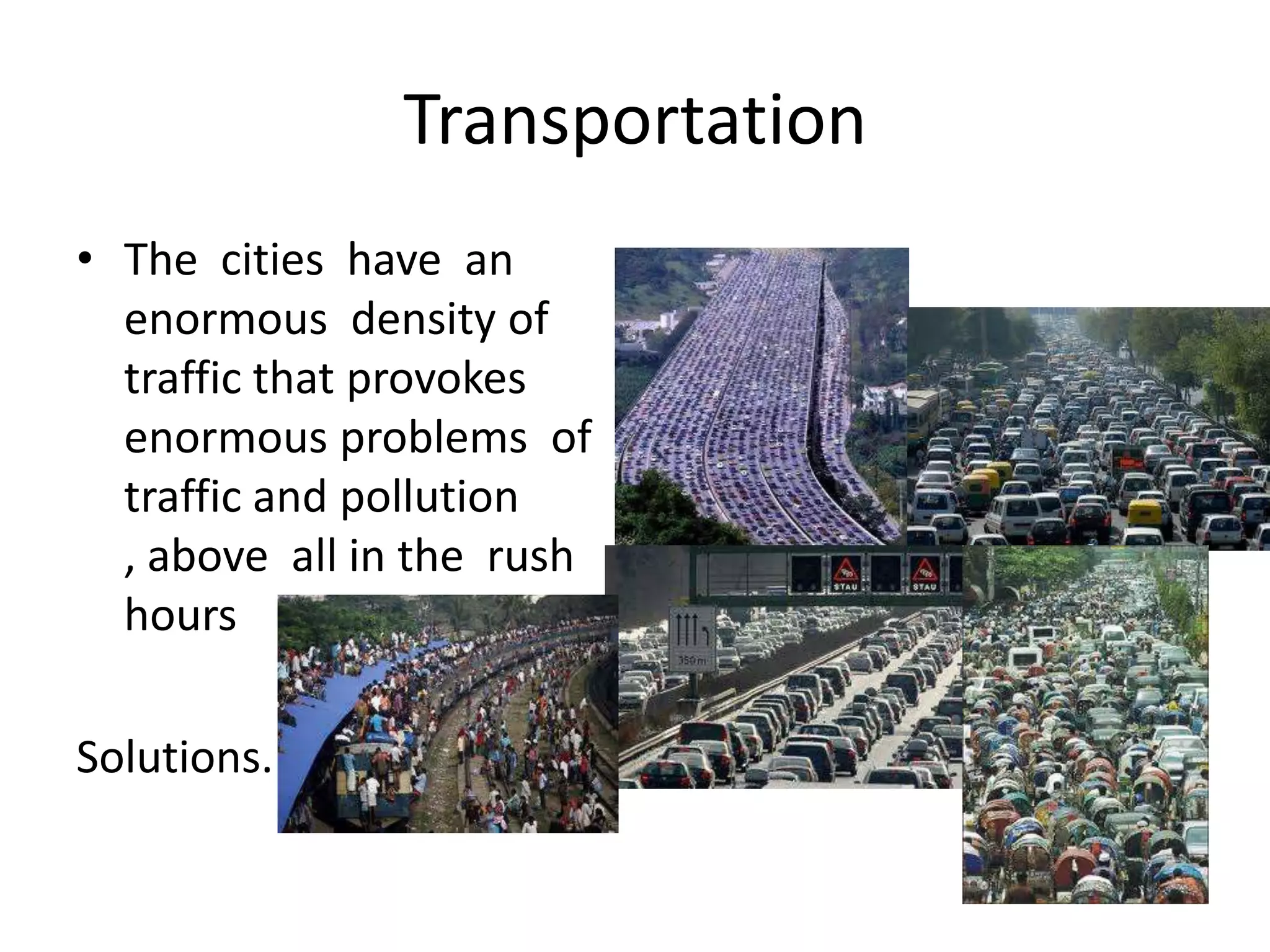 Principal urban problems | PPTX