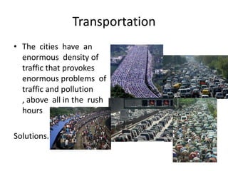 Principal urban problems | PPTX