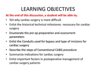 Princip cardsurg lect copy | PPTX