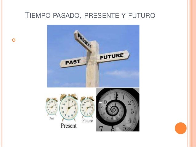 Tiempo Pasado Presente Y Futuro