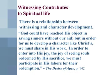 Principes of Personal Christian Witness.ppt