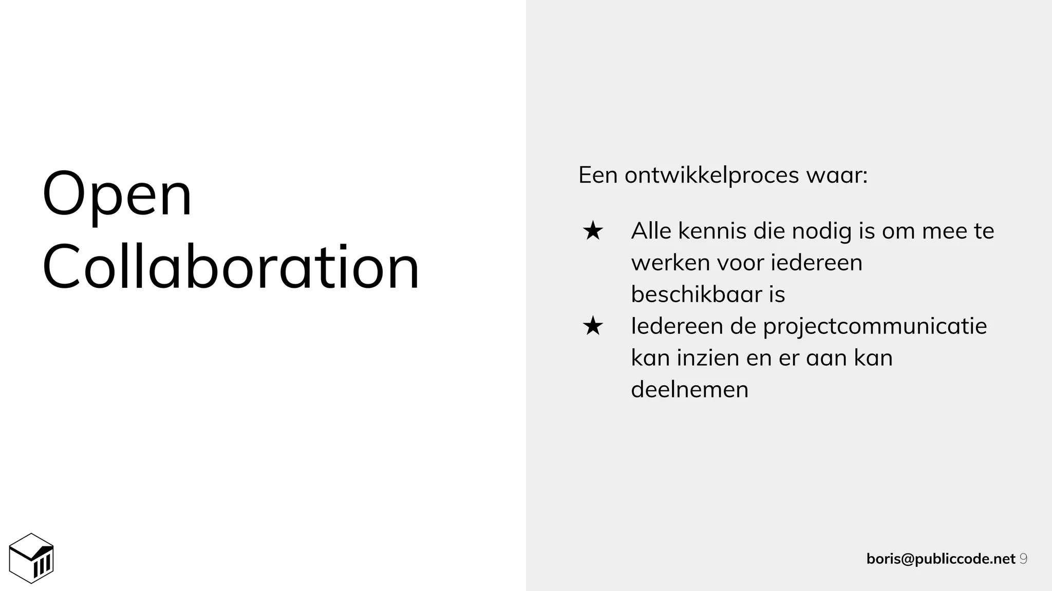 Principes voor hanteren open source, VNG Realisatie common ground field ...