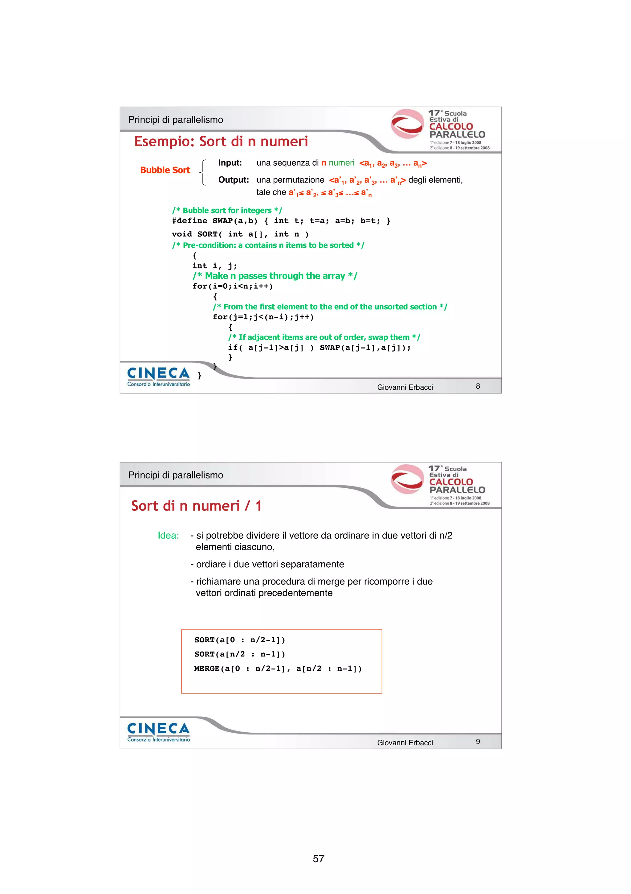 Principi Di Parallelismo | PDF