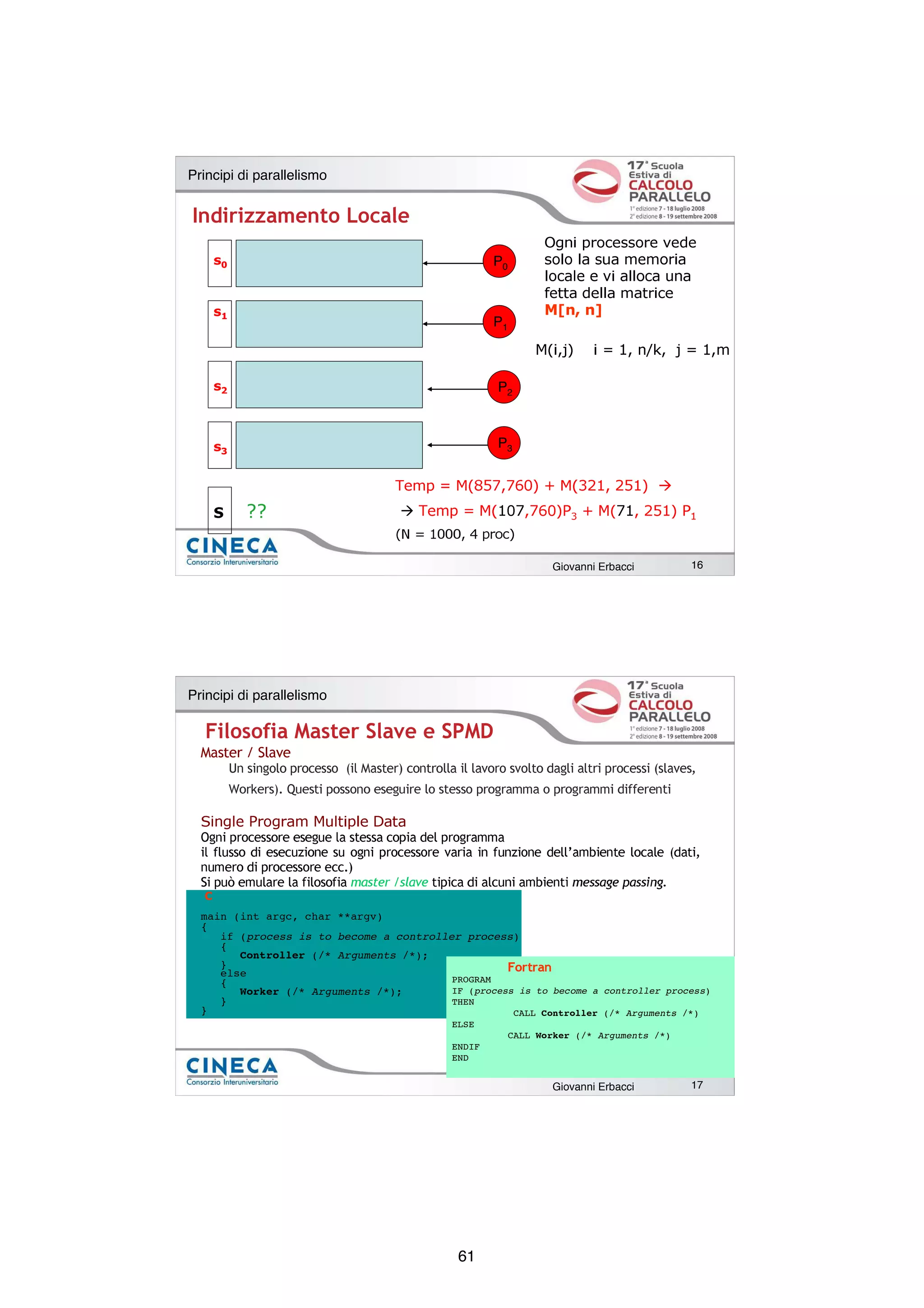 Principi Di Parallelismo | PDF