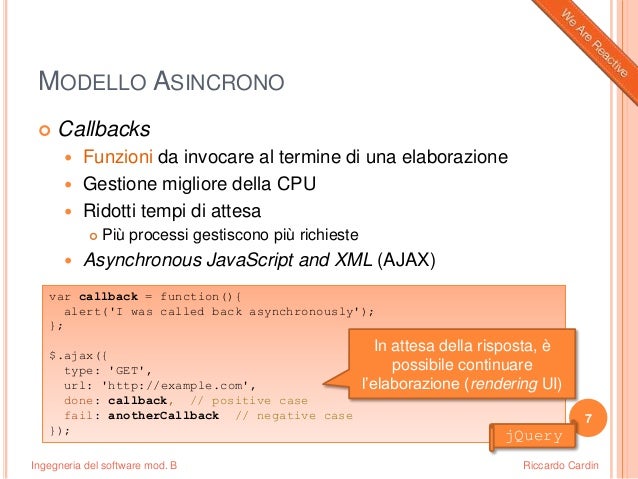 Reactive programming principles Reactive programming principles