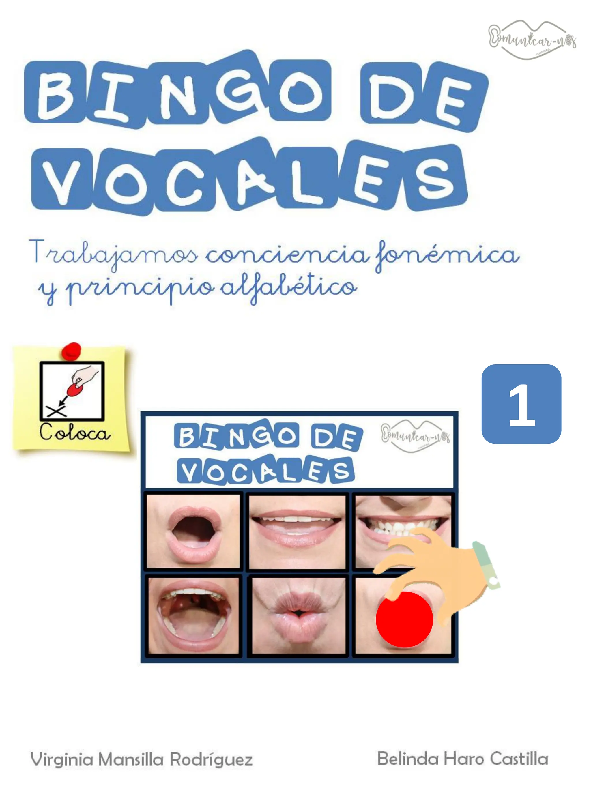 Principio_alfabetico-Conciencia_fonemica_Bingos_Vocales. Sonidos ...