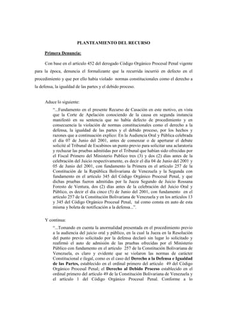 Principio de defensa e igualdad de las partes_IAFJSR | PDF