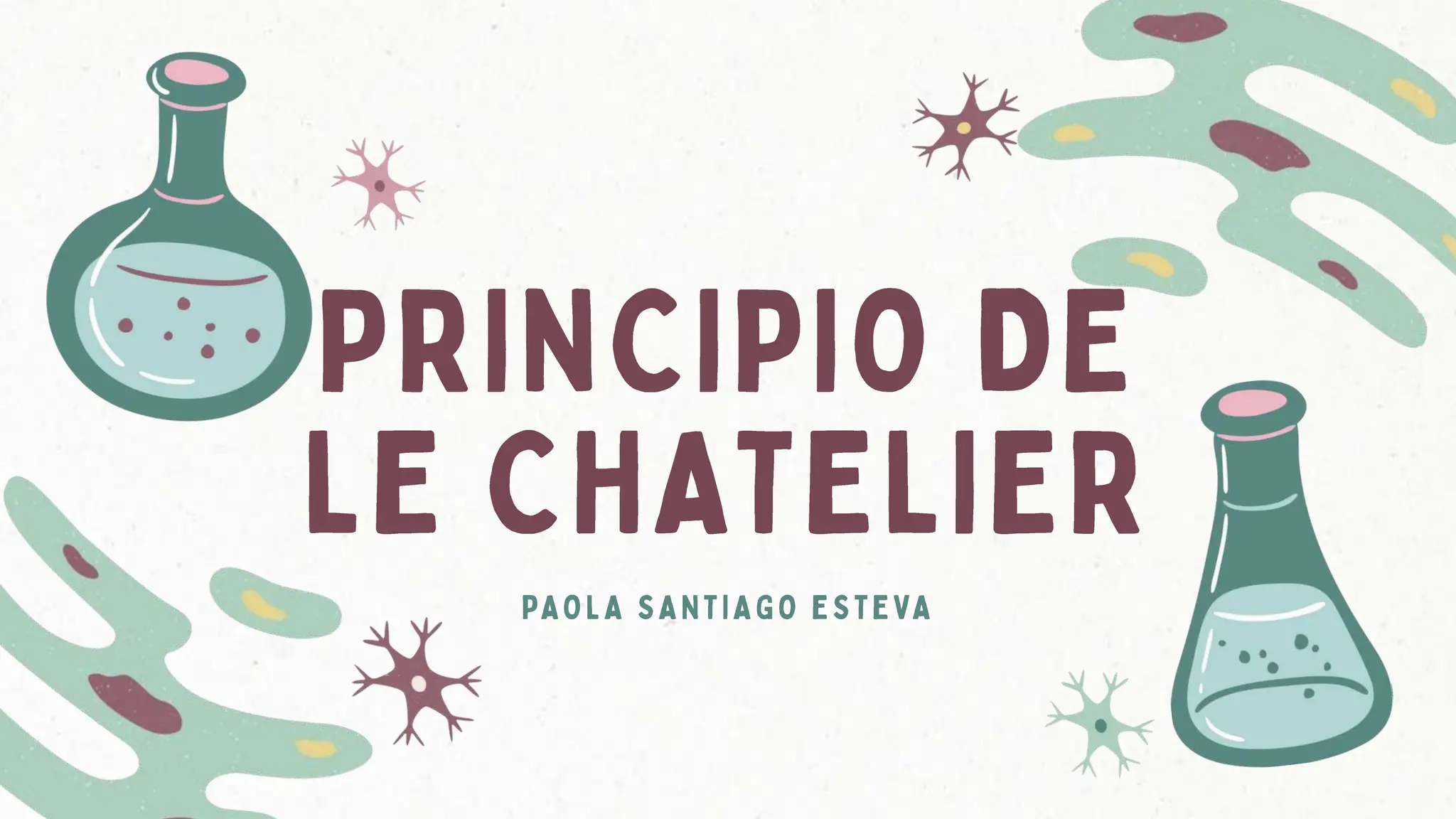 Principio de Le Chatelier contiene la explicación | PPTX