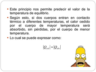 Principio De Mezclas Y PropagacióN Del Calor 2 | PPT
