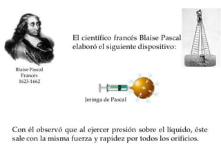 Principio de pascal | PPTX