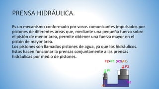 Principio de pascal | PPTX