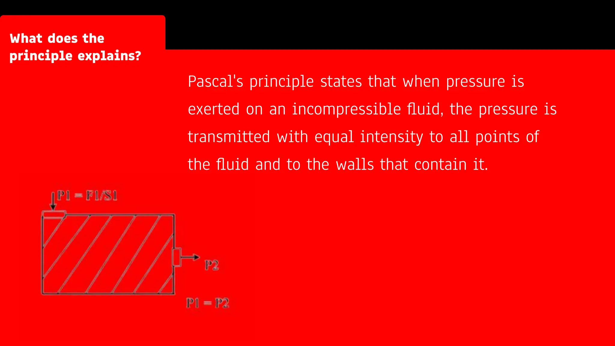 Principio de pascal, concepto, donde se aplica y como funciona | PDF