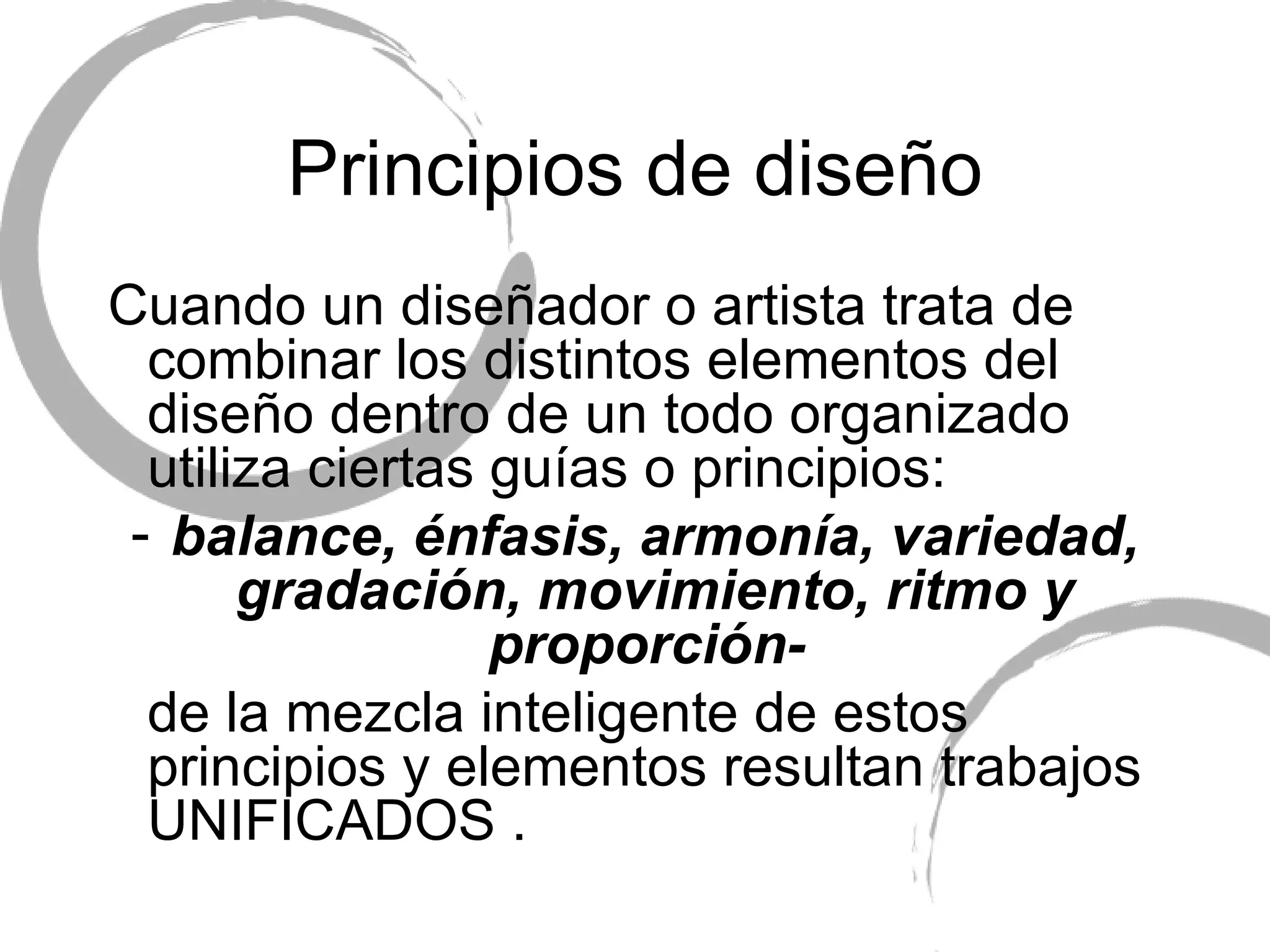 Principios del diseño | PPT | Descarga Gratuita