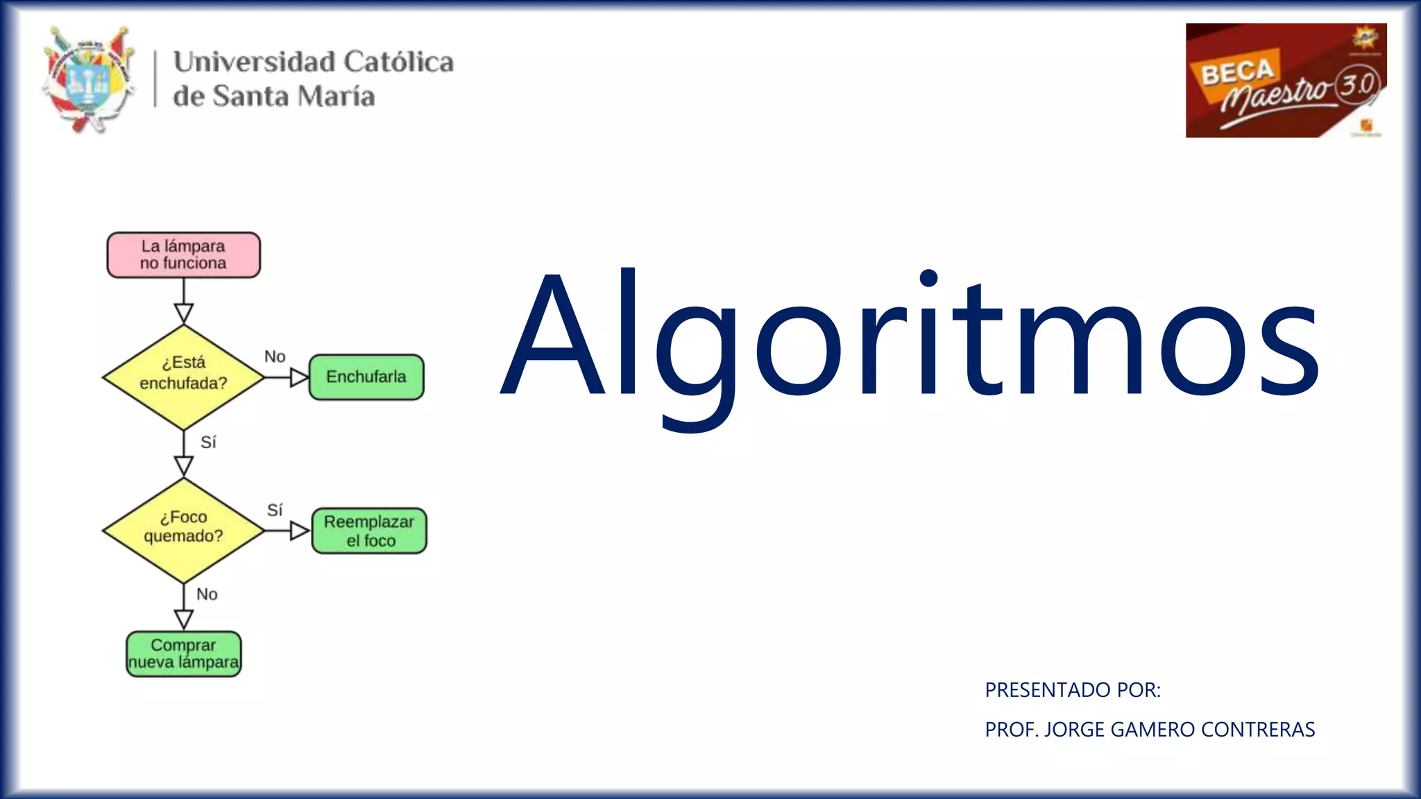 Principios algoritmicos | PPTX