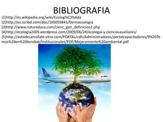 Principios basicos de la ecologia | PPTX