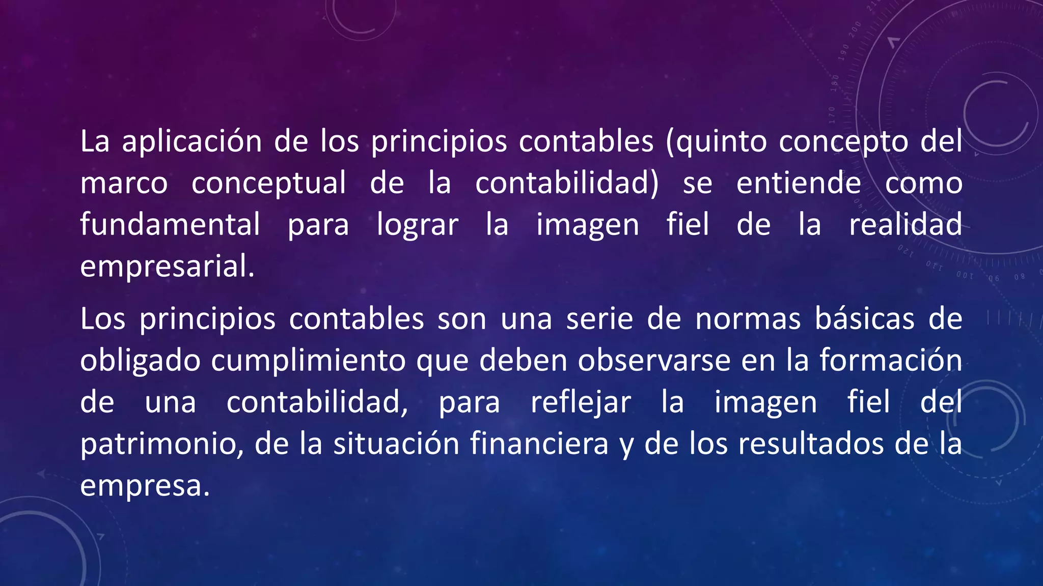 Principios contables | PPTX | Business Accounting & Finance | Business