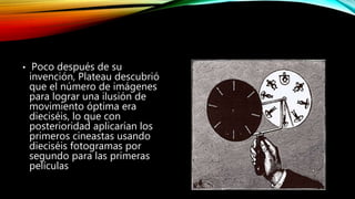 Principios de animacion fenaquistiscopio | PPT