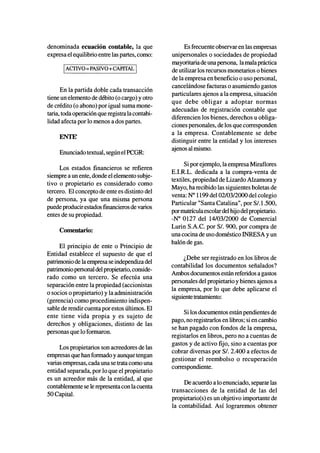 Principios de contabilidad | PDF