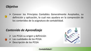 Los Principios de Contabilidad Generalmente Aceptados PCGA | PDF
