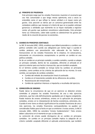 Principios de la contabilidad | DOCX