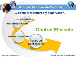 Principios de la Gerencia en Informática | PPSX