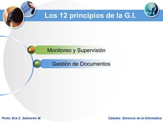 Principios de la Gerencia en Informática | PPSX