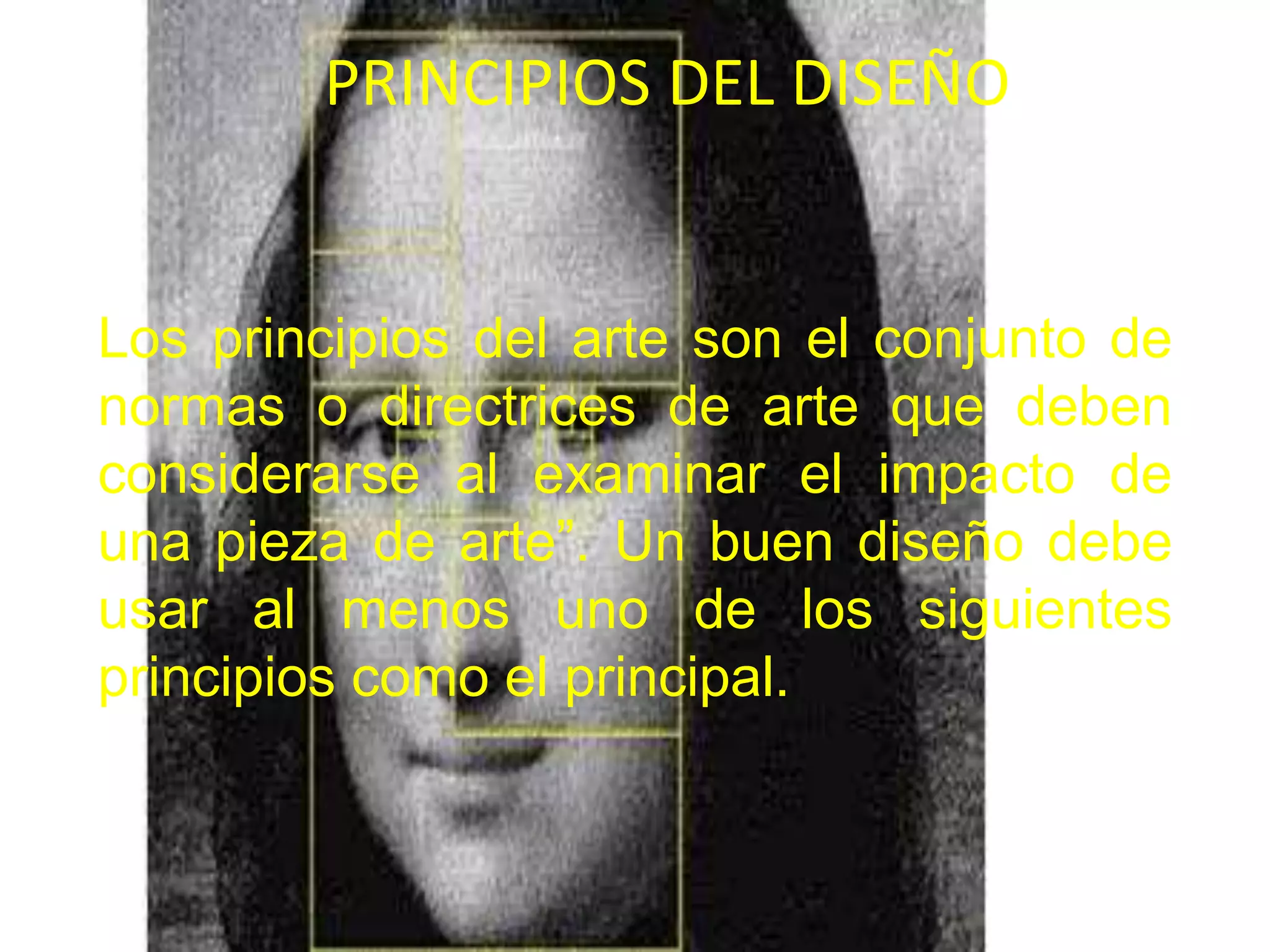 Principios del diseño | PPTX