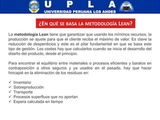Principios de lean | PPT