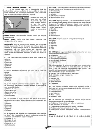 Principios de optica | PDF