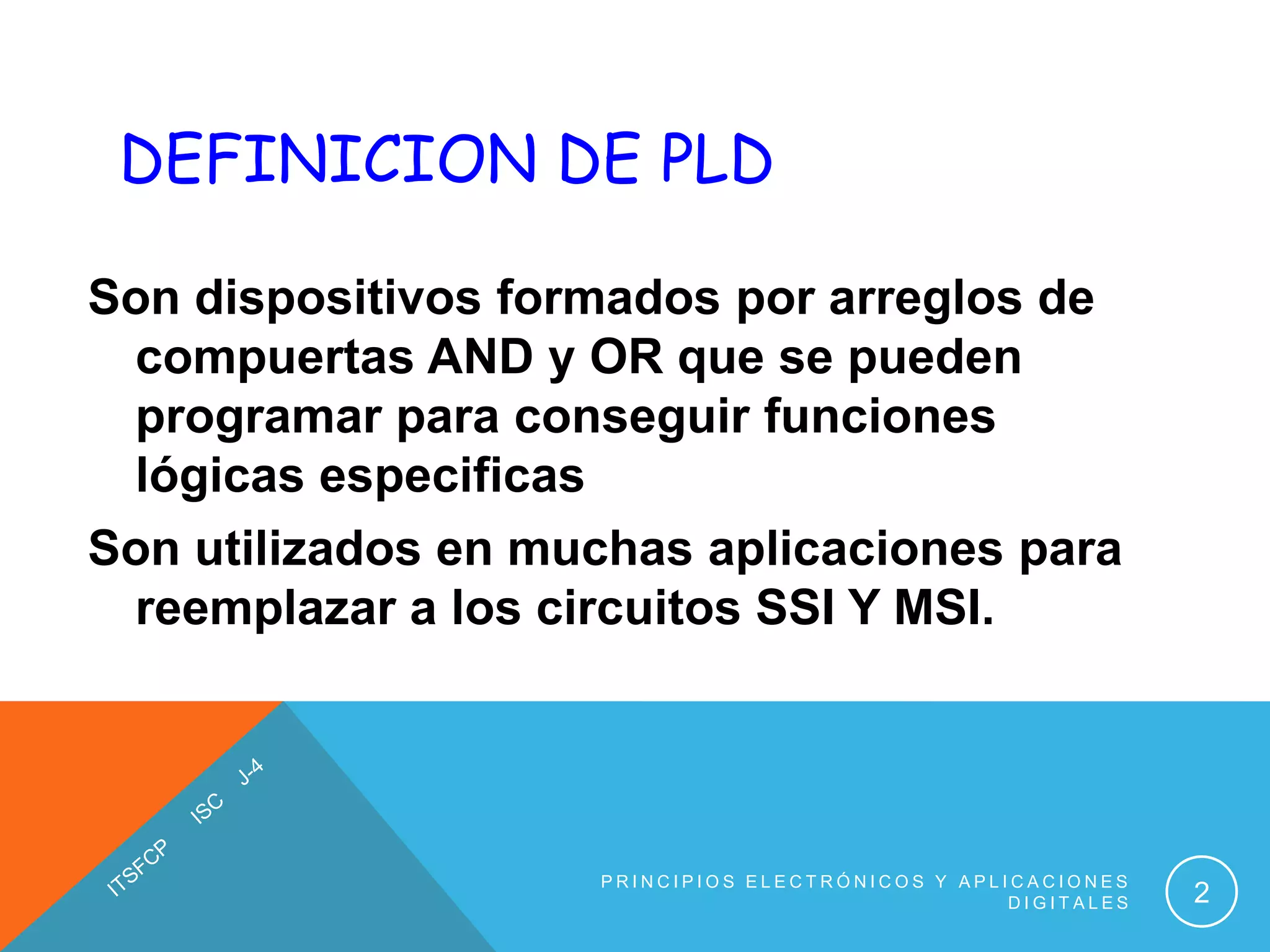 Dispositivos logicos programables | PPT