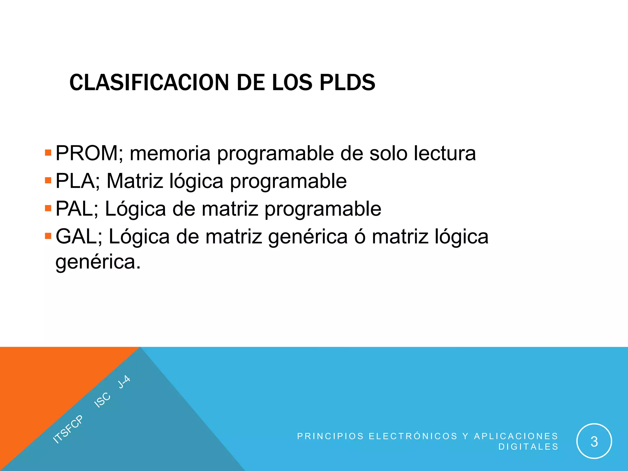 Dispositivos logicos programables | PPT
