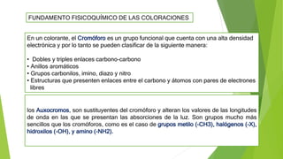 Principios fisicoquímicos de los colorantes utilizados en microbiología ...