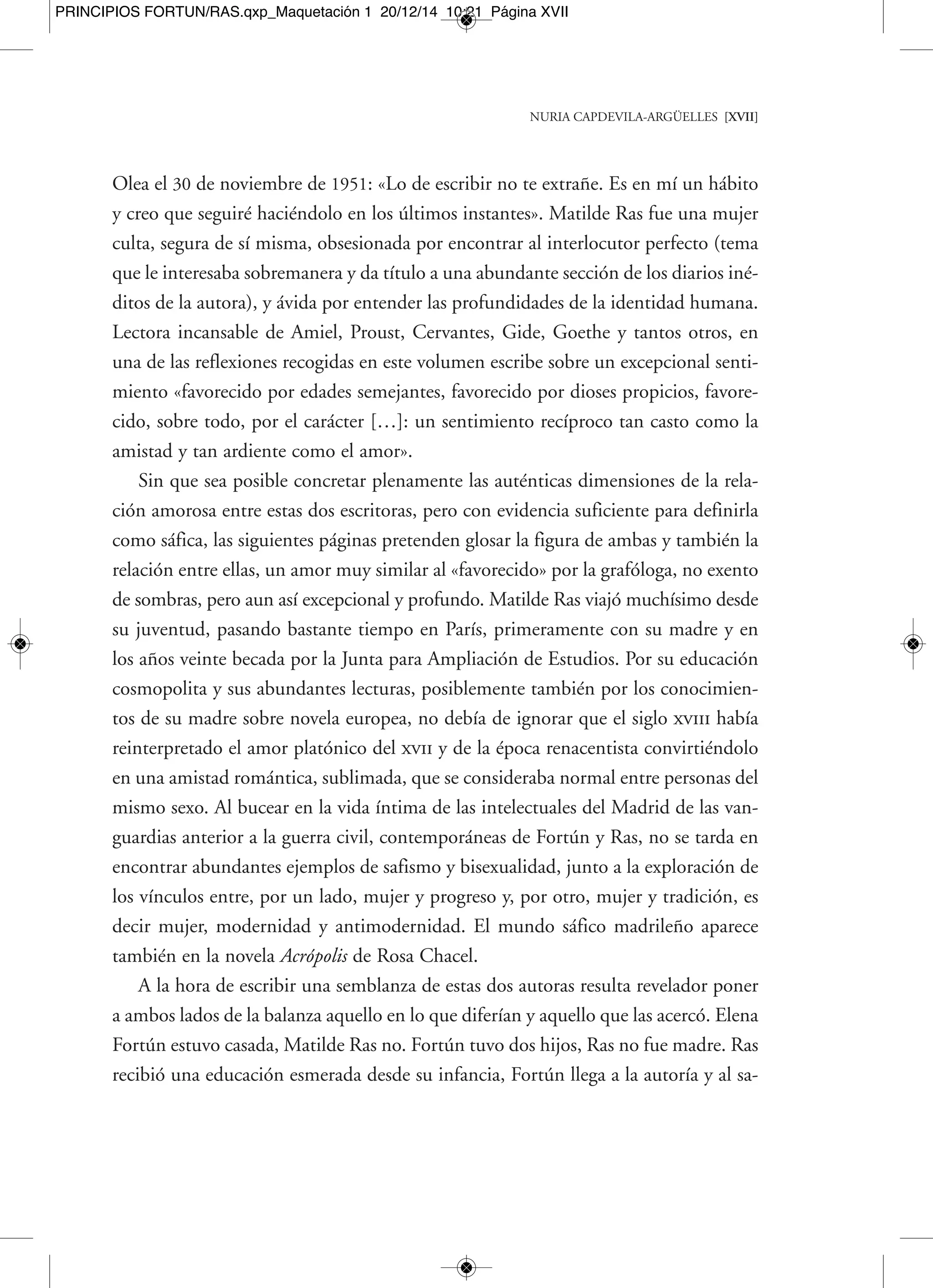 Prólogo de 'El camino es nuestro'. Elena Fortún y Matilde Ras | PDF ...