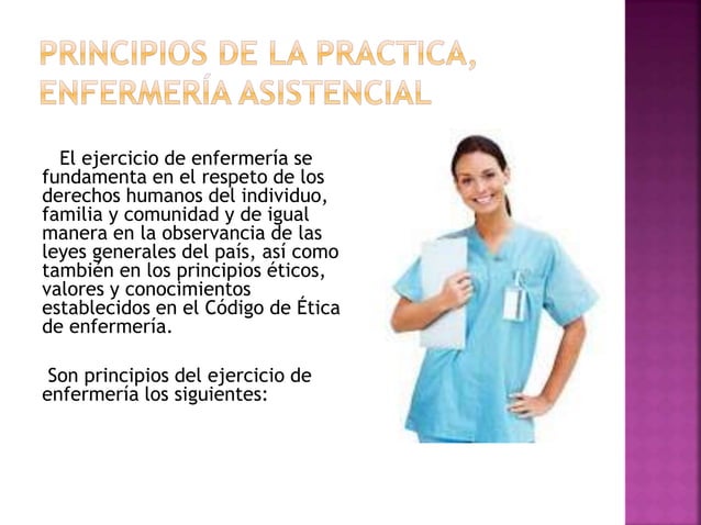 Principios Fundamentales De Enfermeria