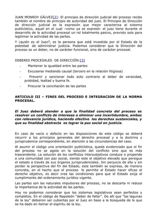 Principios procesales | PDF