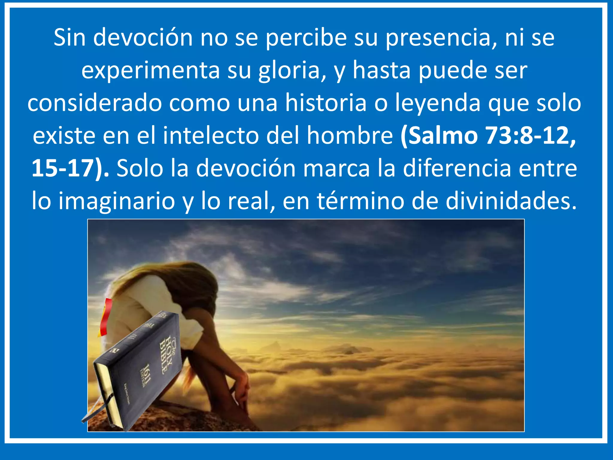 Principios que rige la devoción con dios | PPT