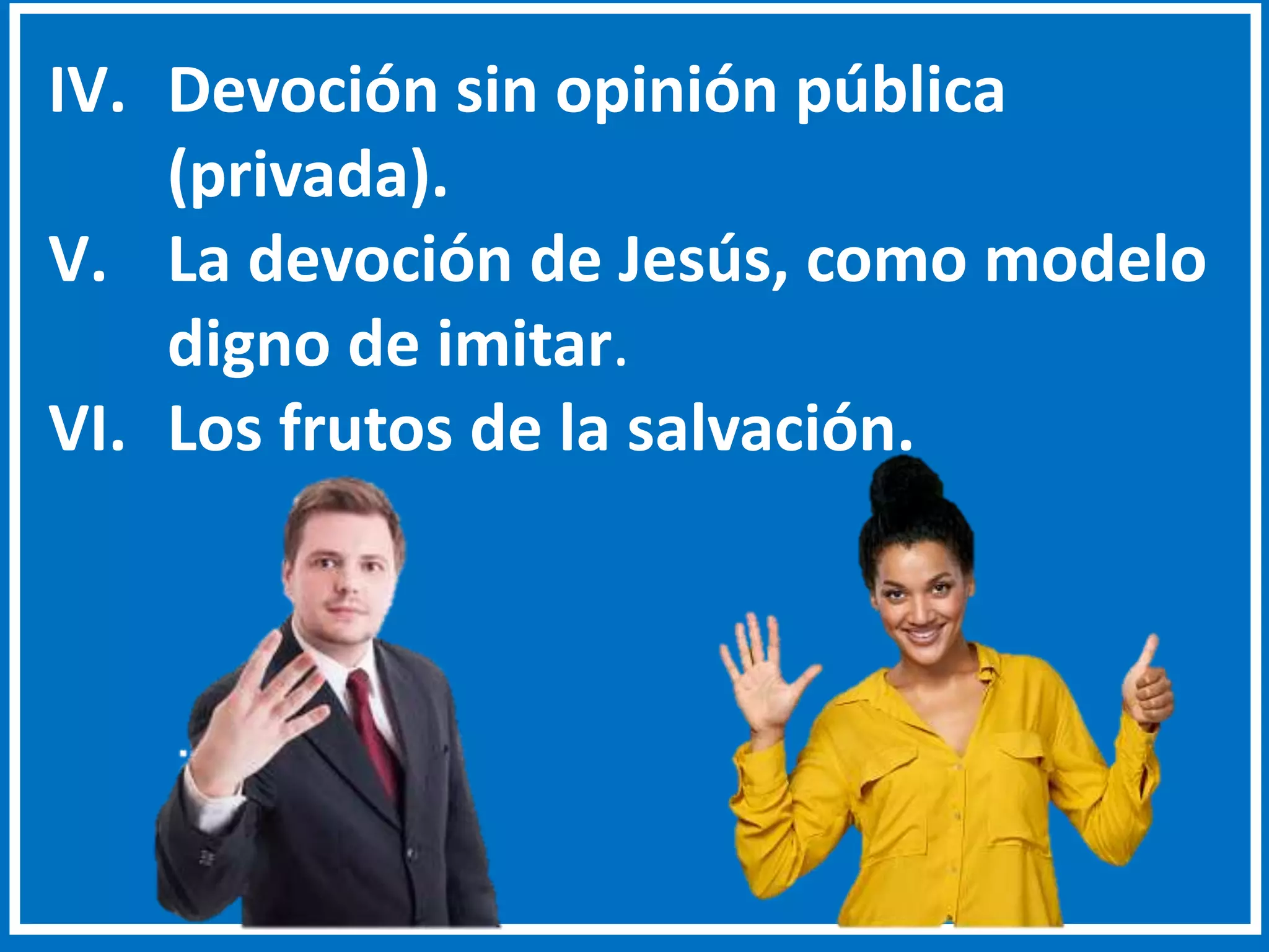 Principios que rige la devoción con dios | PPT
