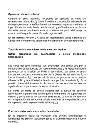 Principios sellos mecanicos | PDF