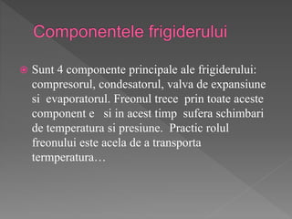 Principiul frigiderului | PPTX