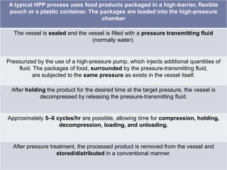 High pressure preservation | PPTX