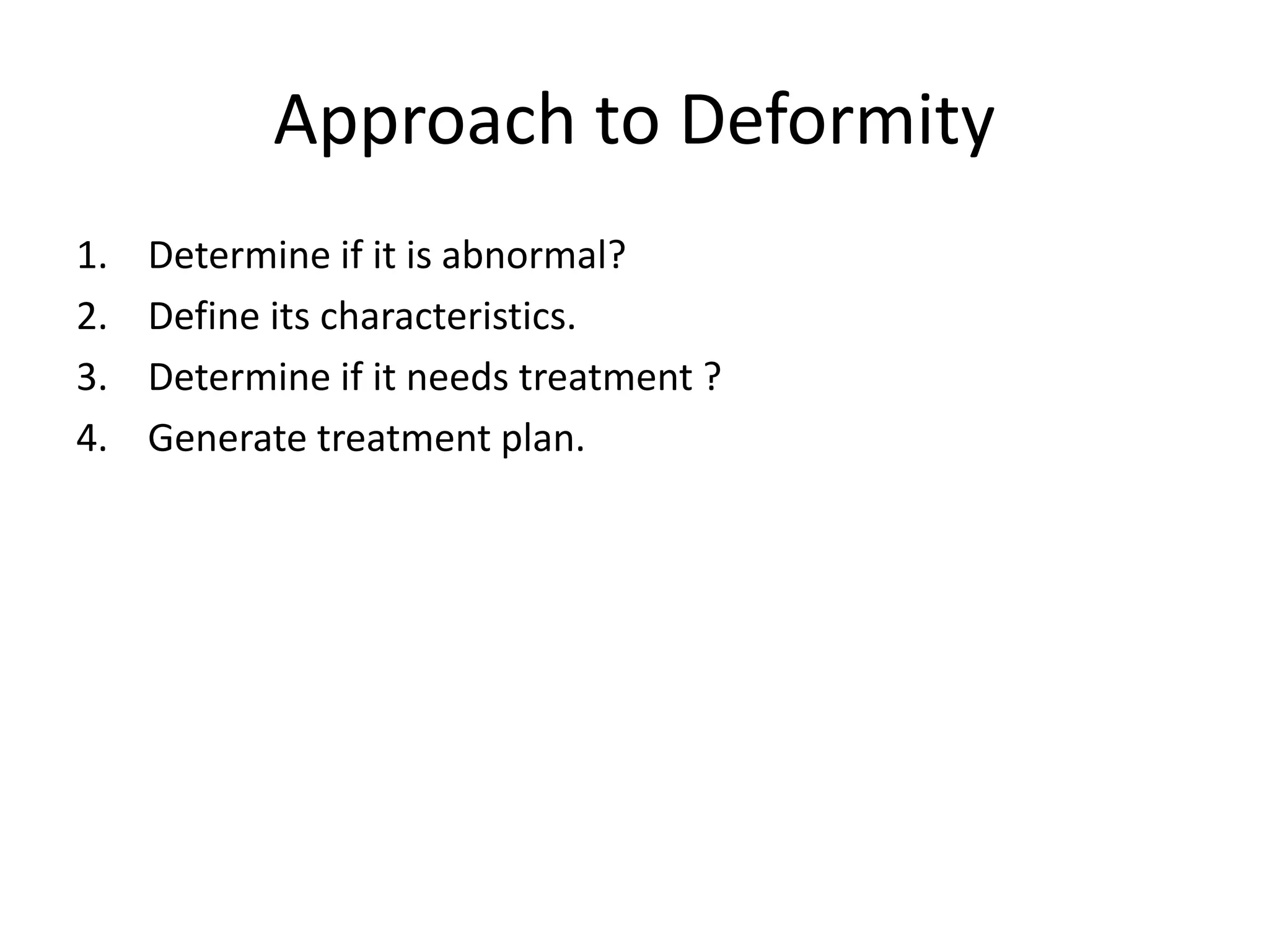 Principle of Deformity Correction in lower Limb | PPTX