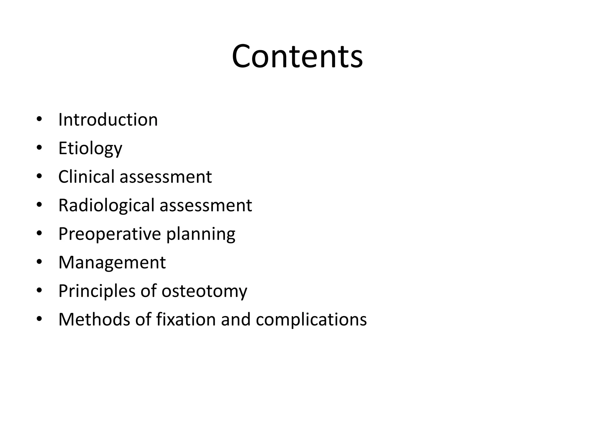 Principle of Deformity Correction in lower Limb | PPTX