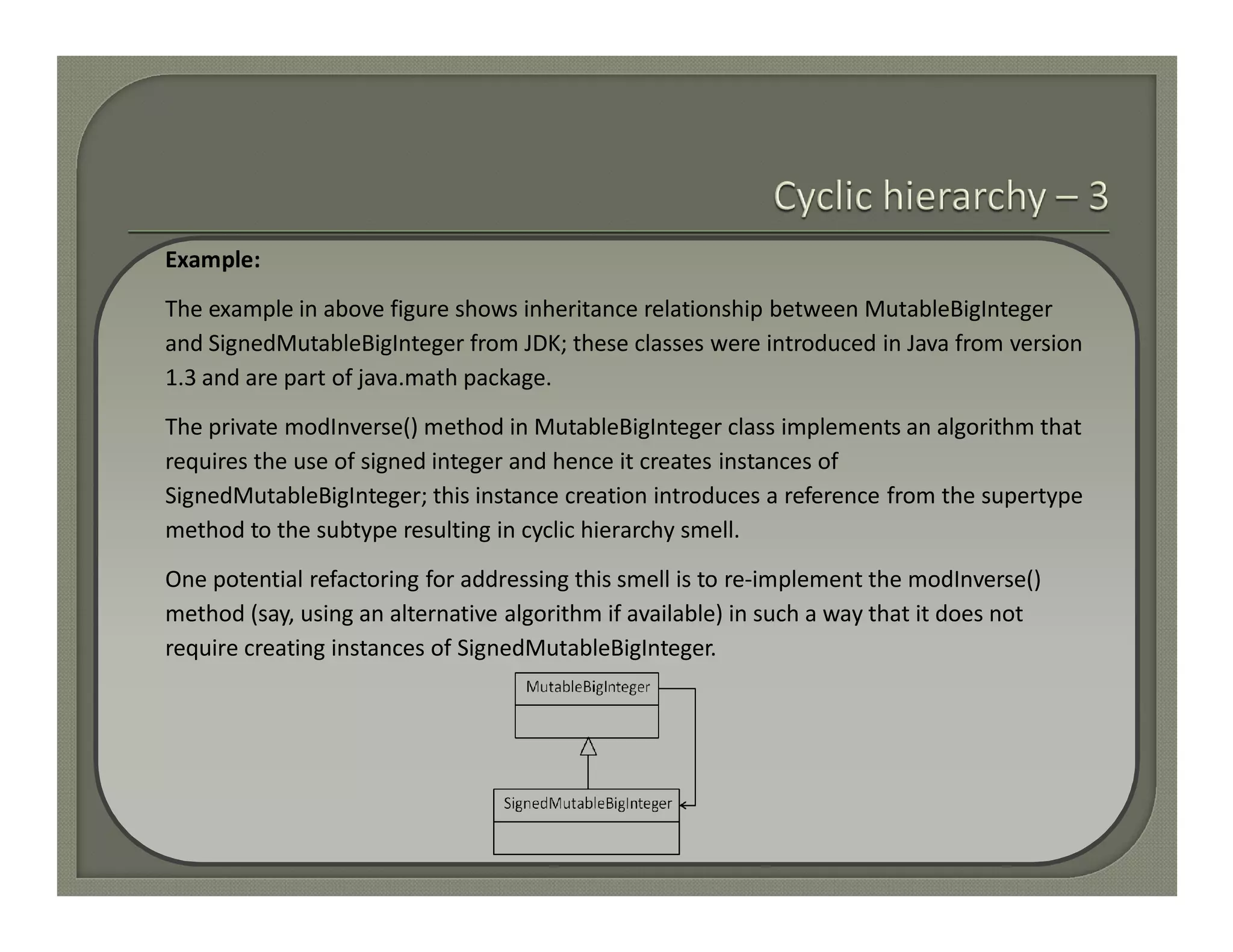 Principle Based Classification Of Design Smells Pdf Technology