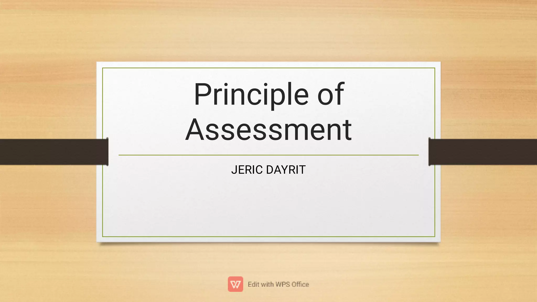 Principle of-assessment (1) | PDF