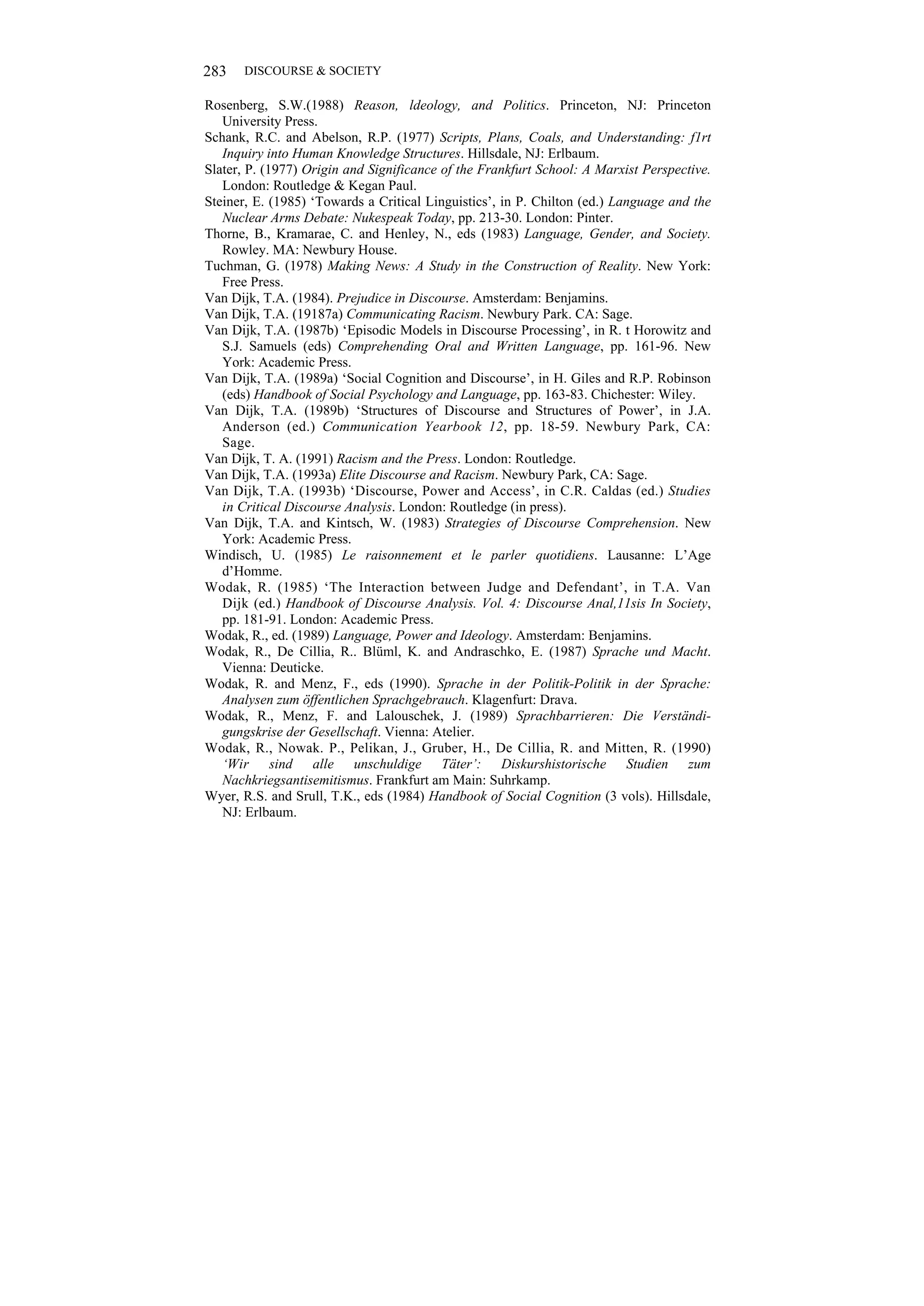 Principle Of Discourse Analysis Pdf