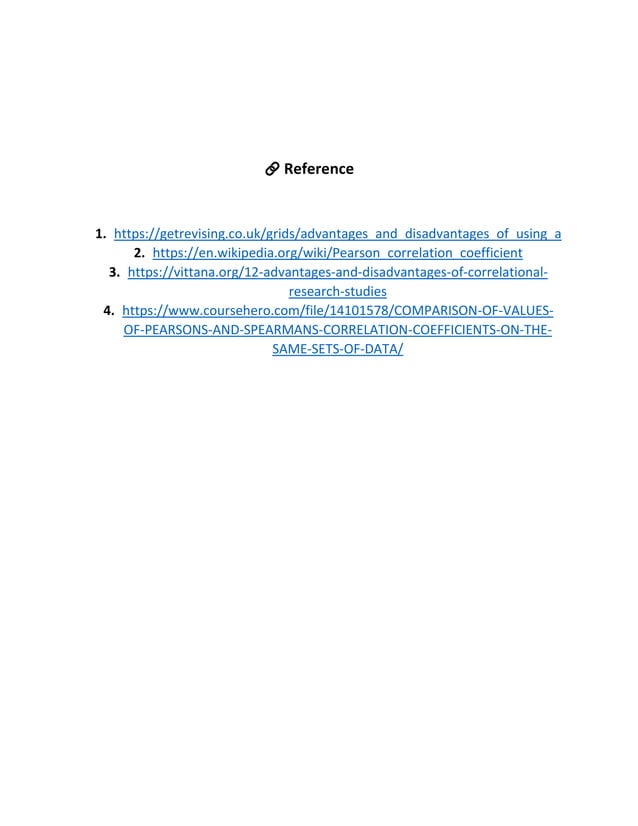 Pearson correlation coefficient and steps | PDF
