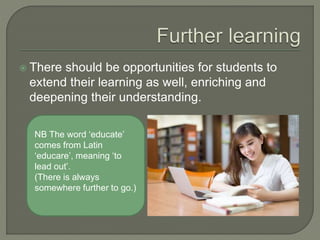 Principle 10 acquiring knowledge and skills | PPTX