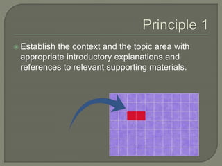 Principle 1 establish context | PPTX
