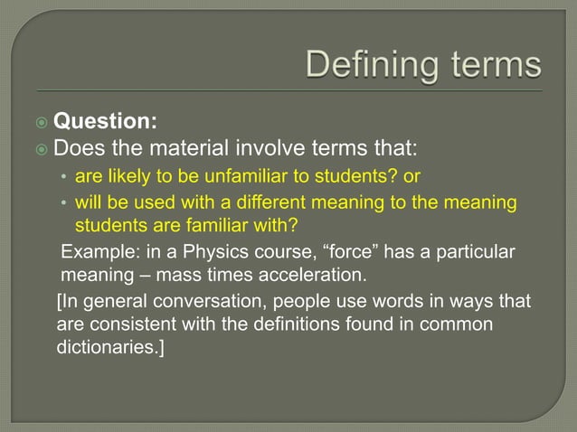 Principle 2 defining terms | PPT