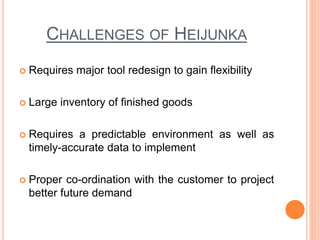 Principle 4 heijunka | PPTX